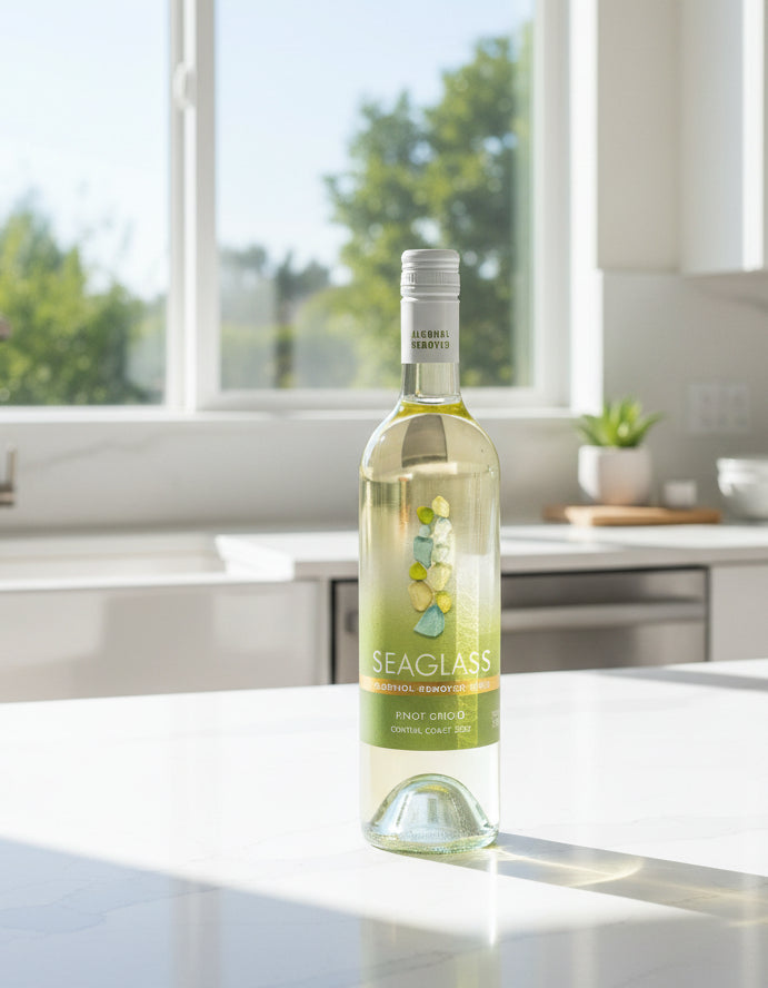 Seaglass Alcohol Removed Pinot Grigio Wine – Everyday Dry
